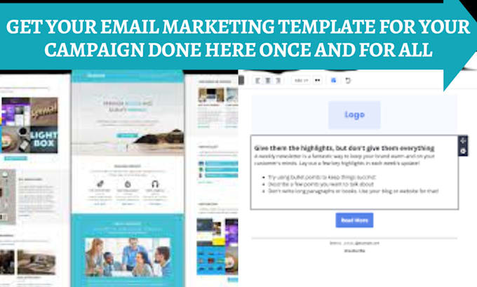 Most responsive email template for your brand by Raymonddelightd | Fiverr