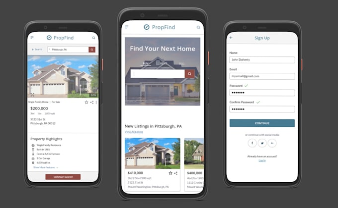 Design modern, clean and responsive ui by Spe_design | Fiverr