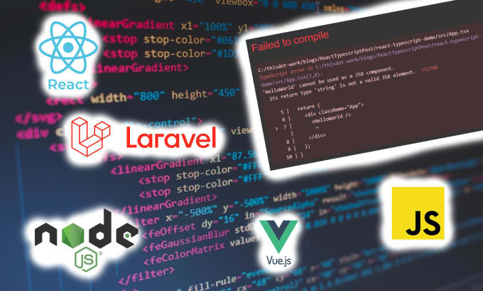 Fix your react, vue, laravel and node projects bugs by Nilupulmadawa ...