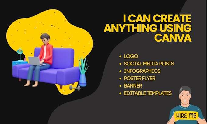 Create anything using canva by Isaadqureshii | Fiverr