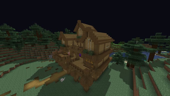 Construct you a custom build of your desire in minecraft by Gympingu ...
