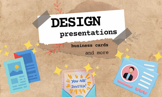 Design of presentations, business cards and more by Madiel0316 | Fiverr