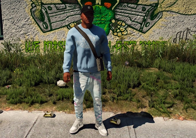 Create gta5 clothing mods for fivem or singleplayer by Jmws22 | Fiverr