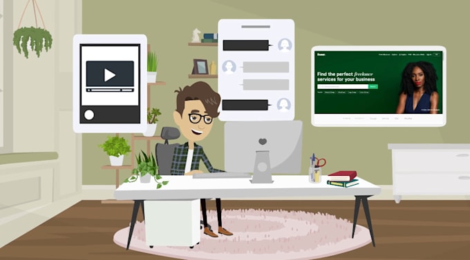 Create animated marketing video ads and commercials for business and ...