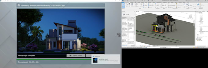 Do best 3d model in revit, autocad , elevations sections by Georgesena91 | Fiverr