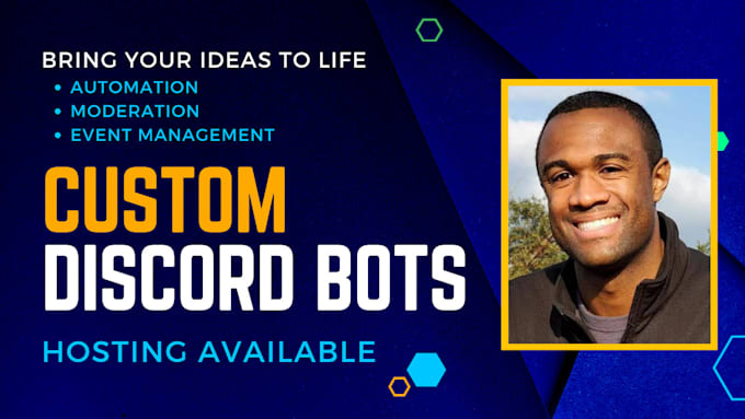 Build secure custom discord bots by Panzhunter | Fiverr