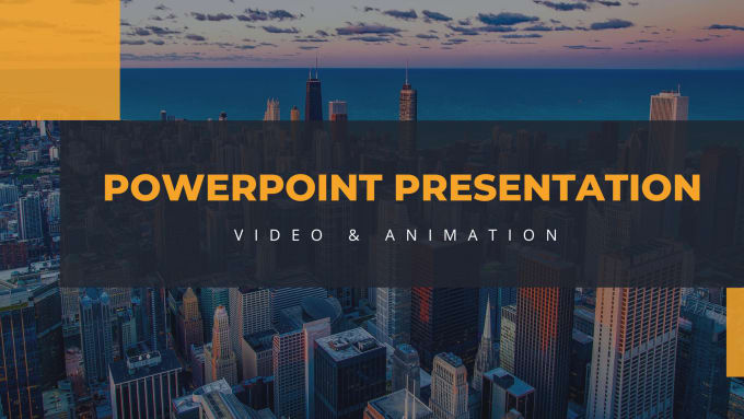 Custom design powerpoint presentation video, slideshow by ...