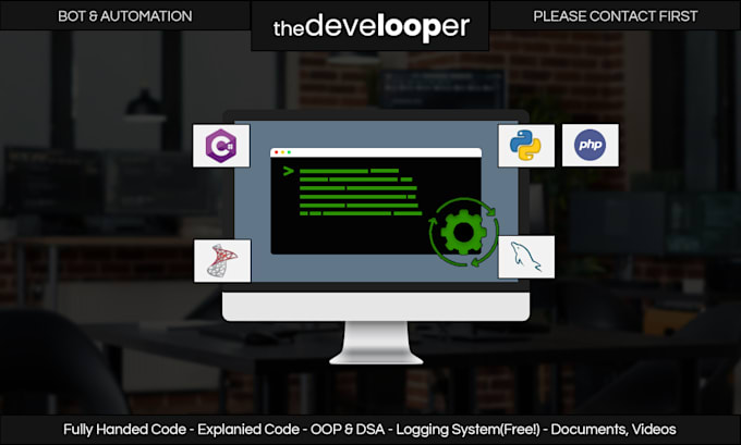 Develop bots, automation, crawlers etc by Thedevelooper | Fiverr Develop bots, automation, crawlers etc by Thedevelooper | Fiverr