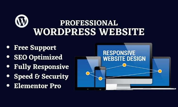 Design a professional wordpress website with elementor pro by Excelbabs247 | Fiverr