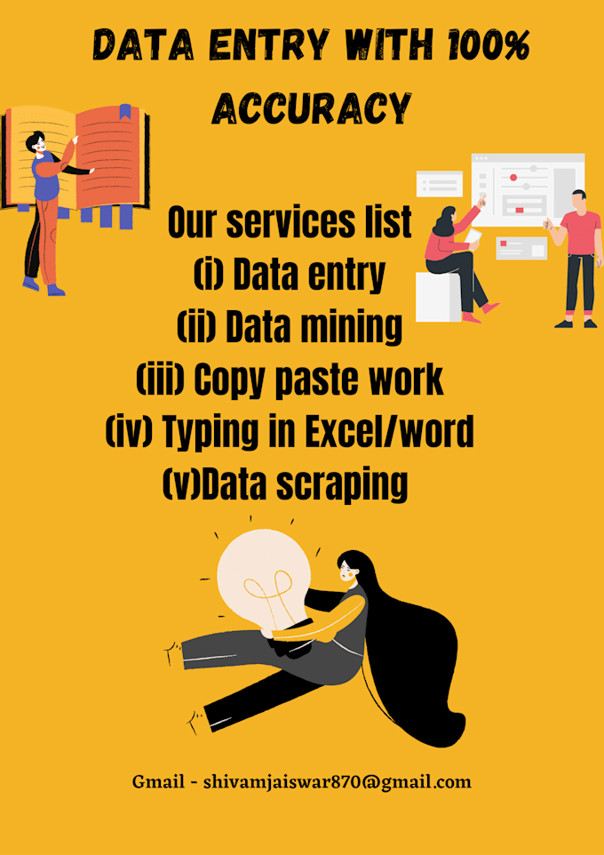Do excel data entry for web research ,data mining, data collection by Jaiswar004 | Fiverr