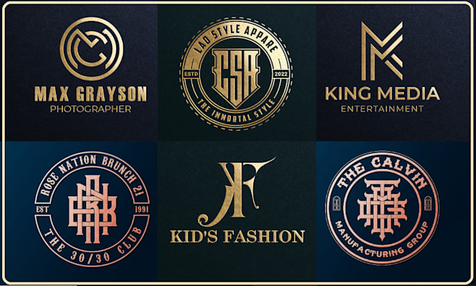 Do seamless textiles pattern and initials, monogram logo by Urmijan_655 ...