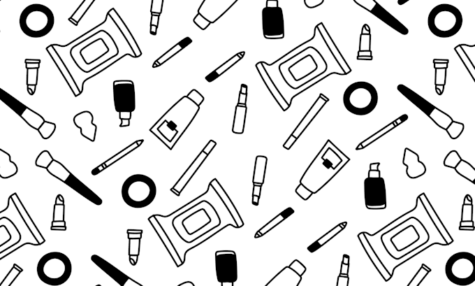 Draw a vector repeating pattern by Nicolebelsummer | Fiverr