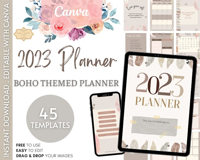 Provide editable and printable templates in canva by Dheo_han | Fiverr