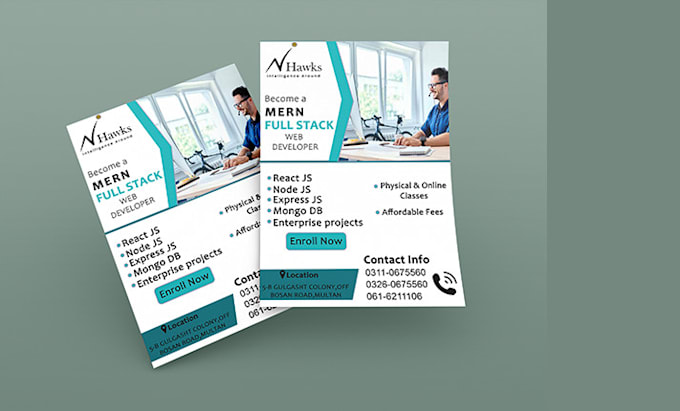 Design amazing flyer , byfold ,trifold and multipades by Umaimakhawar ...