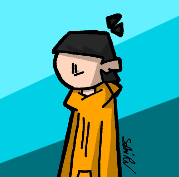 Draw A Cartoony Profile Picture Of You By Seal87 Fiverr