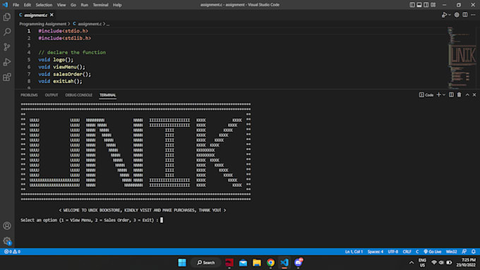 Do C Programming Project By Vansel14 Fiverr