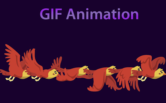 Create custom unique animated gifs for you by Tharinirl | Fiverr