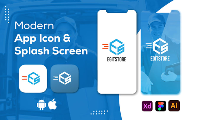 Design attractive,stunning splash screen and mobile app icon by ...