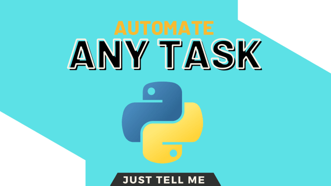 Automate your boring task using python by Anasdew | Fiverr Automate your boring task using python by Anasdew | Fiverr