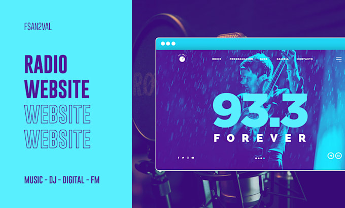 Create an online radio website with wordpress for your radio station ...