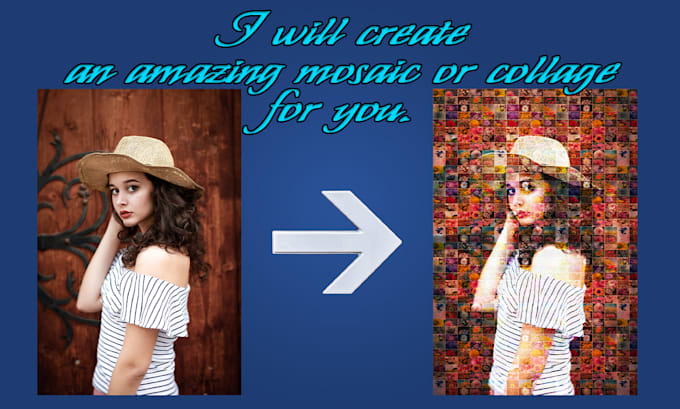 Create an amazing mosaic or photo collage for you by Shekka_design | Fiverr