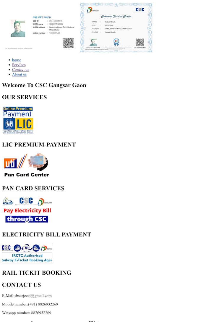 Make customize website using html,css ,javascript by Surjeet418 | Fiverr