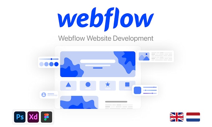 Build webflow website, figma to webflow, xd to webflow by Merlijn__ | Fiverr