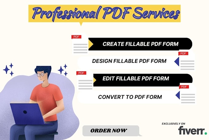 Create fillable pdf form or design your pdf form by Abraham_517 | Fiverr