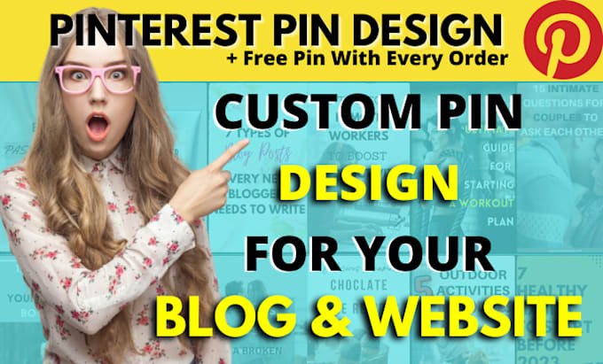 Design pins for your blogs and pinterest account by Favournduagu585 ...