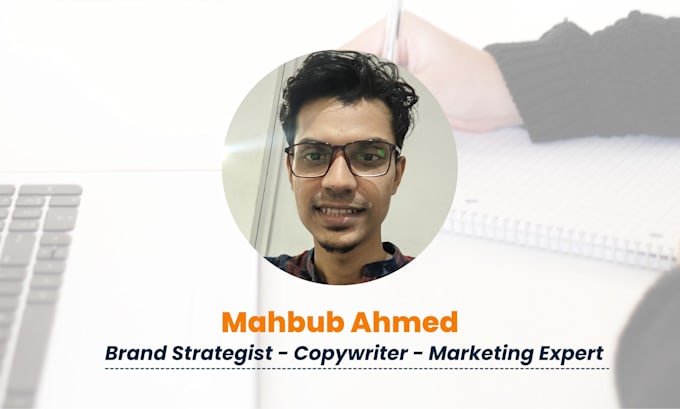 Prepare marketing plan, brand strategy for your company by Mahbub_ahmed | Fiverr