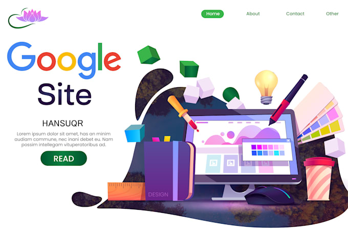 Design a modern, responsive website using google sites by Hansuqr | Fiverr