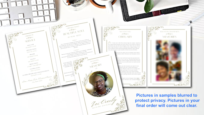Create a memorable obituary program to honor your loved one by ...