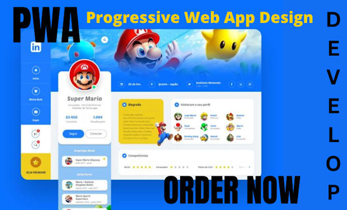 Pwa progressive web app, mobile site urgent website responsive web by Maxmapp | Fiverr