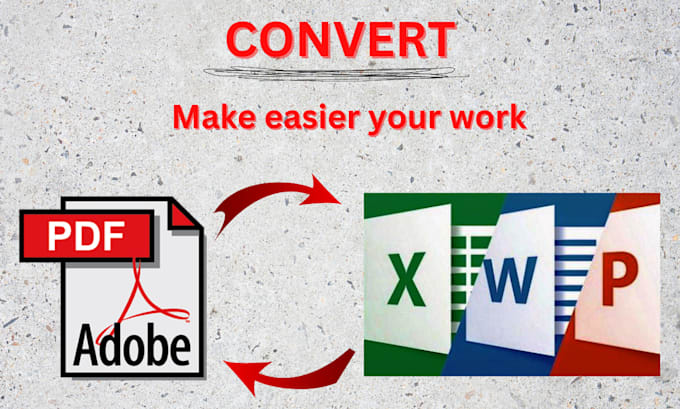 Convert pdf to word, excel by Maha4online | Fiverr