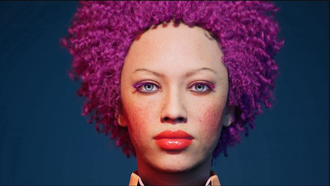 3d metahuman character, nft, blender, sculpture 3d character model 3d ... 3d metahuman character, nft, blender, sculpture 3d character model 3d ...