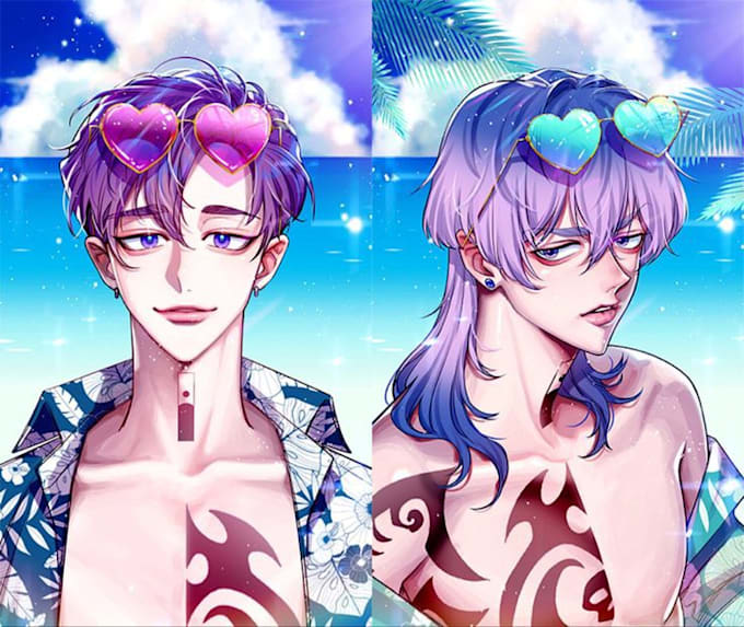 Draw vtuber avatar model and rig live2d character streamer in anime ... Draw vtuber avatar model and rig live2d character streamer in anime ...
