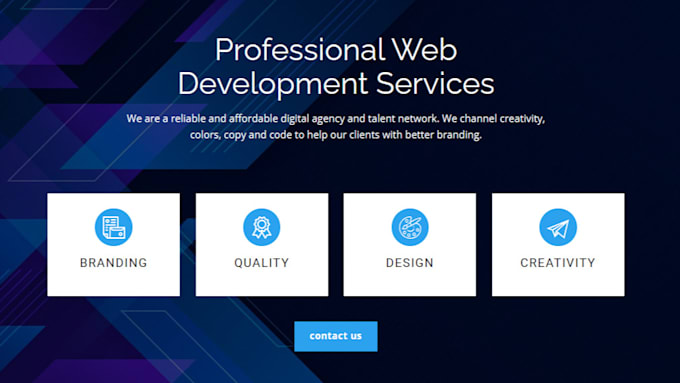 Create a clean and modern wordpress website design by Inklessart | Fiverr