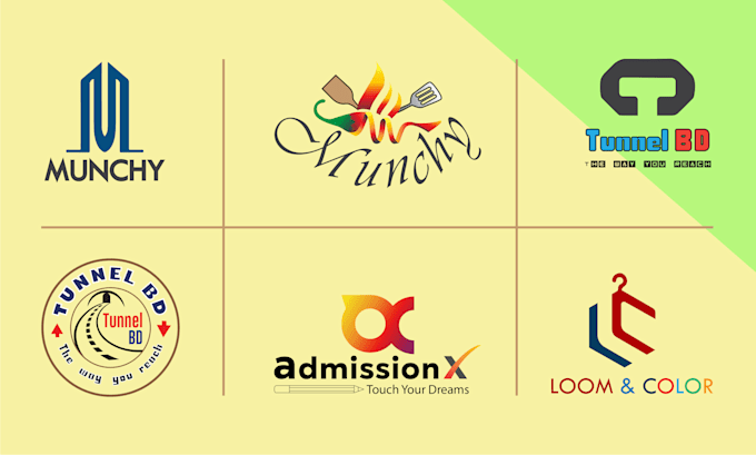 Design a catchy logo for your brand from m by Rezaislam1976 | Fiverr