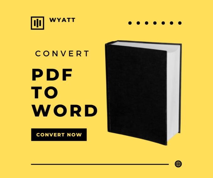Convert your pdf to word by Reaganmorier | Fiverr