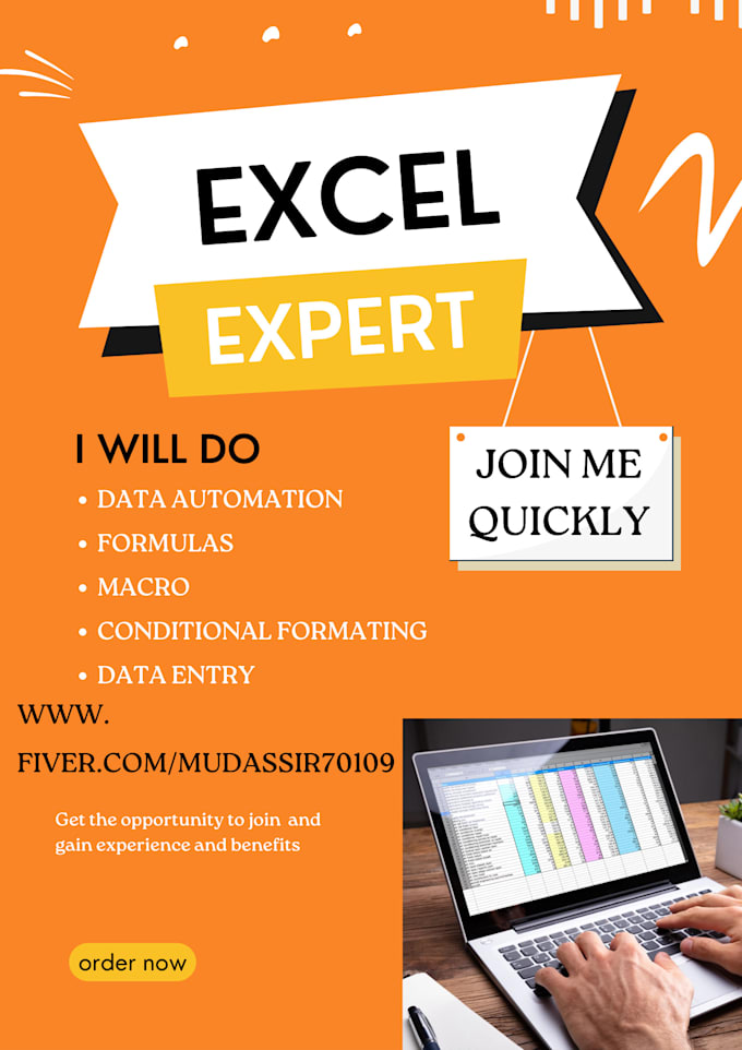 Excel data entry, online data entry, copy paste work by Mudassir70109 ...