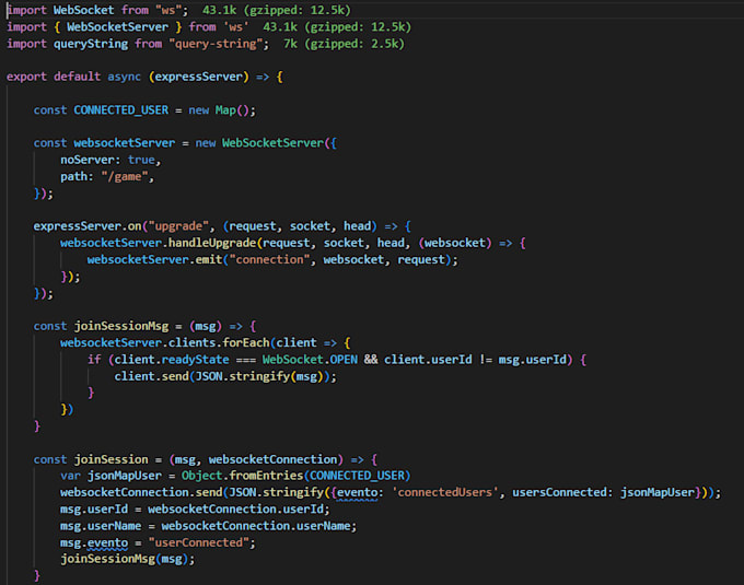 Javascript back end using node js by Andreafonte | Fiverr Javascript back end using node js by Andreafonte | Fiverr