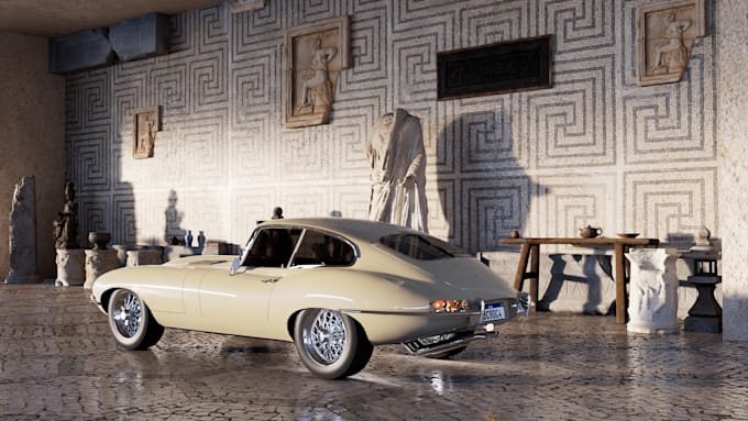 Do realistic car renders by Fatihyetkin07 | Fiverr