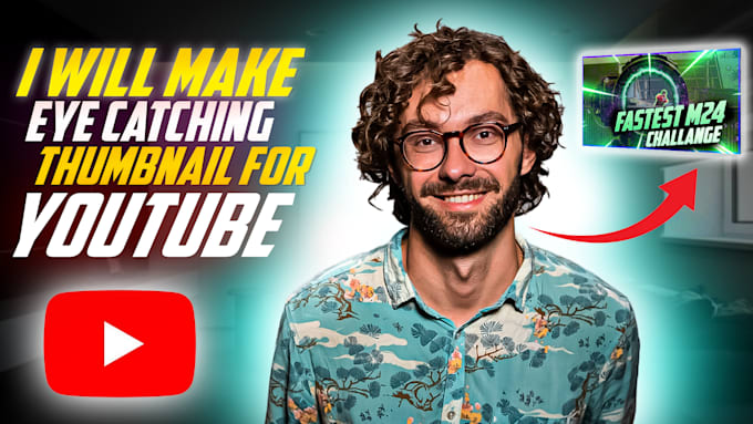 Design impressive youtube thumbnail by Huzfutech | Fiverr