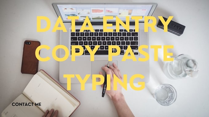 Assist you in data entry, copy paste and typing with my prompt work by ...