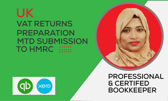 Prepare uk vat return filing and mtd submission to hmrc by Hosneara1974 | Fiverr