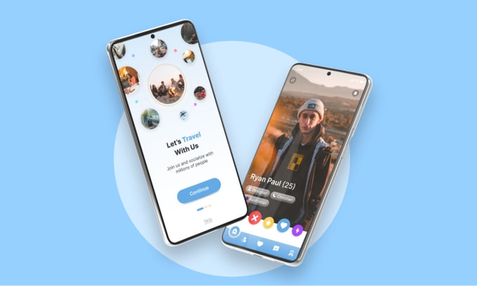 Design creative mobile app ui ux design or website ui design by ...