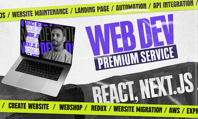 Make web apps using react, nextjs, nodejs or any other backend by ... Make web apps using react, nextjs, nodejs or any other backend by ...
