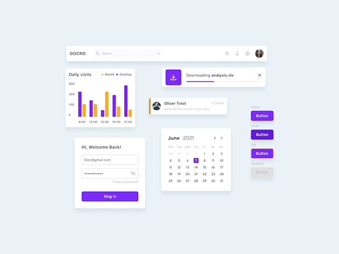 Create beautiful and user friendly interfaces by Radion013 | Fiverr Create beautiful and user friendly interfaces by Radion013 | Fiverr