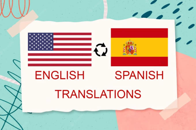 Translate english to spanish, and vice versa by Servicebysophia | Fiverr