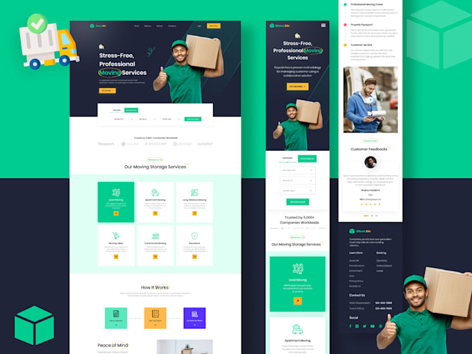 Do web ui landing page website design ui ux design in figma by Sameiruix | Fiverr